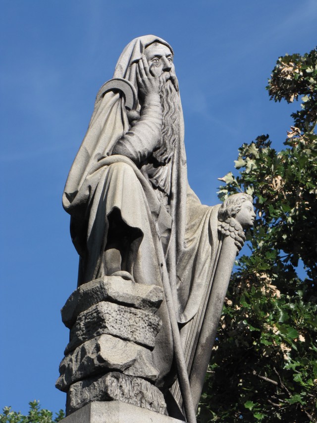 Merlin, On a Pedestal | Gravely Speaking