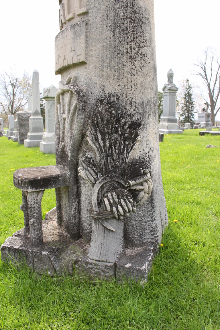 The Rustic Movement and the Tree Stump Gravestone | Gravely Speaking